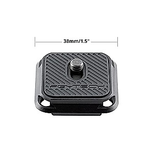 PGYTECH Arca-Type Quick Release Camera Plate Parts Replacement Switch Between Tripod, Monopod, Slider Arca Swiss Compatible