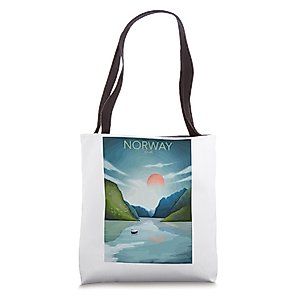 Norwegian Norway Tote Bag