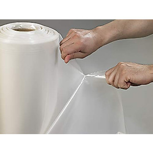 Aviditi 48" x 42" x 48" Pallet Covers/Bin Liners, 1 Mil, Clear, Perforated Roll, Use to Protect Pallets and Equipment During Shipment or Storage (1 Roll of 150)