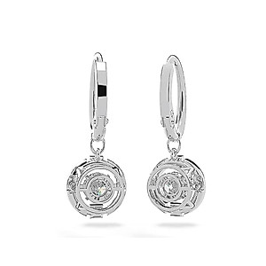 Swarovski Sparkling Dance Pierced Earrings Cz White One Size
