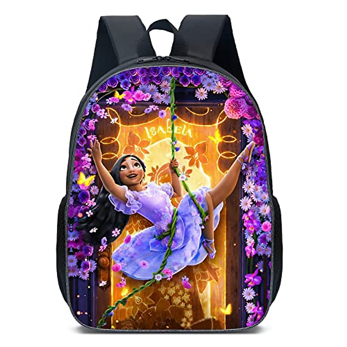 MeiPing Cartoon Backpack High Capacity Multifunction Anime Casual Backpack Lightweight Travel Backpack 17 Inch, One Size