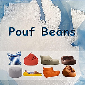 Beanbag Refill - Beanbag Chair Filling - 22L 3-5mm EPS Ball Pouf Refill Filler Foam Polystyrene Bean Bag Sofa Chair Pillow Doll Filling Artificial Snow