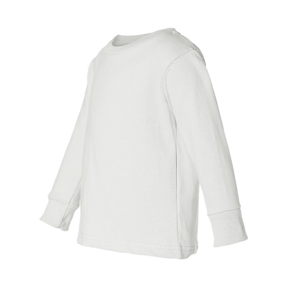 RABBIT SKINS 5.5 oz. Jersey Long-Sleeve T-Shirt (3311) White, 3T