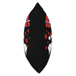 Vaper Lifestyle Apparel Merry Vapemas Santa-E-Cigarette Liquid Vape Throw Pillow, 18x18, Multicolor