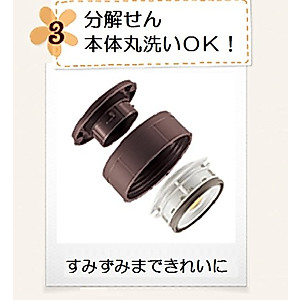 象印マホービン(ZOJIRUSHI) SW-HC Insulated Lunch Jar, 450ml, clear red