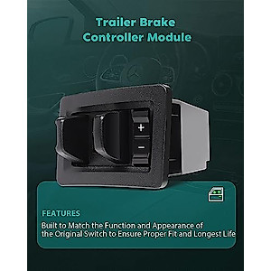 Trailer Brake Controller Module, Trailer Brake Controller Module Fits For 15 thru 20 For F-150 For Parts In-Dash Trailer Brake Controller Module, Front OE JL3Z-2C006-AA
