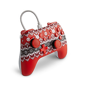 PowerA Wired Controller for Nintendo Switch - Pokémon Holiday Sweater