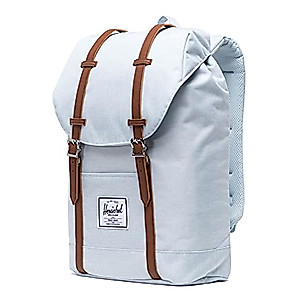 Herschel Retreat Backpack 10066-03515, Unisex, plecaki, Ballad Blue Pastel Crosshatch,