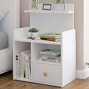 HIGOH Bedside Table Home Furniture Bedside Table Living Room Dressing Room Bedside Table Simple Modern Bedroom Apartment Locker