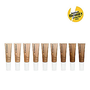 Honest Beauty CCC Clean Corrective with Vitamin C Tinted Moisturizer | Mineral SPF 30 | Vegan + Cruelty Free | Sahara Medium Deep, 1 fl oz