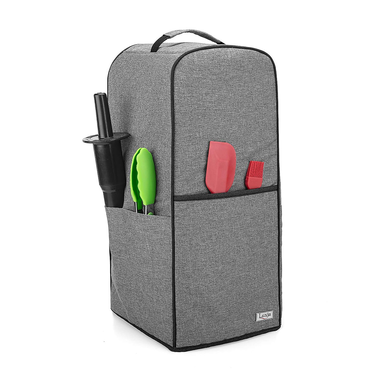 Luxja Blender Cover Compatible with Vitamix 64 oz. Low-Profile Blender, Gray