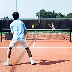 RXUTOTE Portable Pickleball Net Set, 22 FT USAPA Regulation Size for Full Court System Outdoors Driveway Matches, Easy Setup to Experience Competitive Pickle Ball Game Anywhere