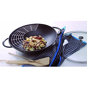 Staub USA FBA_1313923 Woks, 37 cm, Matte Black