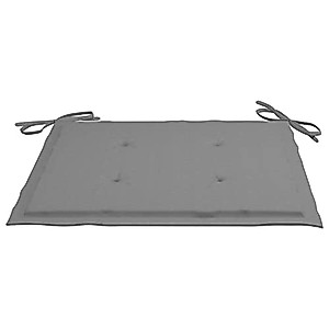 imasay Garden Chair Cushions 2 pcs Gray 19.7"x19.7"x1.2"