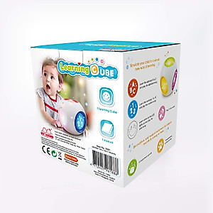 BEST LEARNING Learning Cube - Educational Musical Activity Center Block Toy for Infants Babies Toddlers 6-12 Month and up - Ideal 1 Year Old Baby Toys Gift - First Boy or Girl Birthday Present