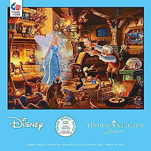 Ceaco - Thomas Kinkade - Disney - Geppetto's Pinocchio - 750 Piece Jigsaw Puzzle