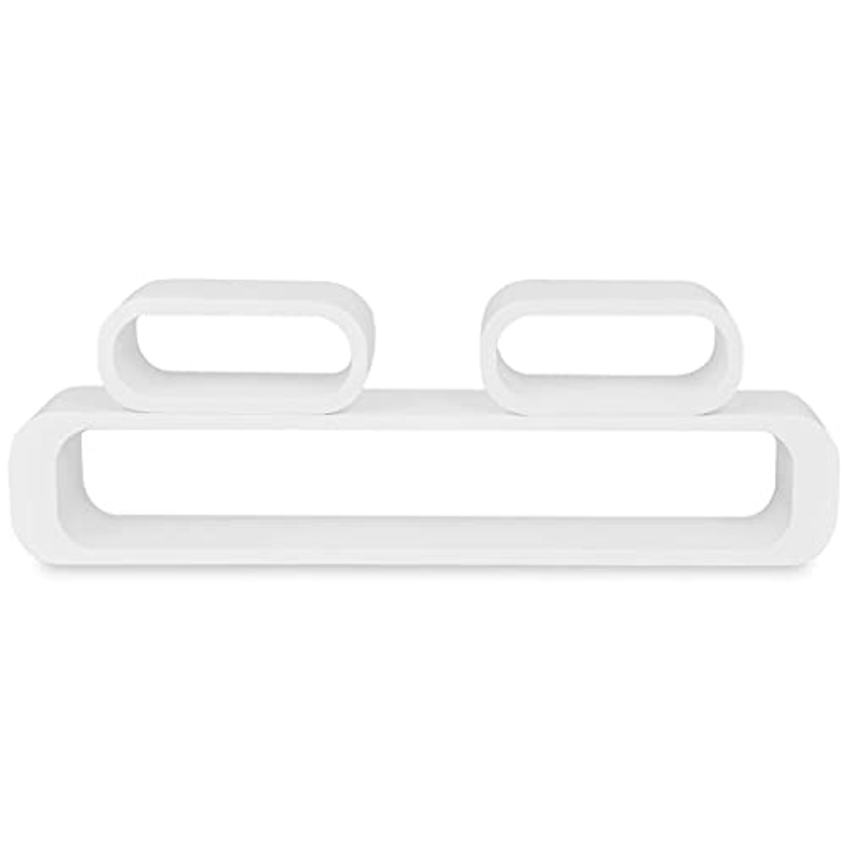 SKM Wall Cube Shelves 6 pcs White-5974