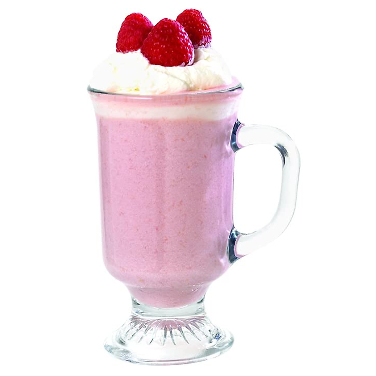 Anchor Hocking 8-oz Irish Set of 12 Coffee Mug Set, 12 Count (Pack of 1), Crystal Clear Glass