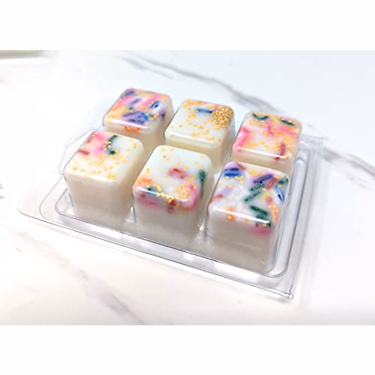 Birthday Cake Soy Wax Melts for Home, Variety of Aromas, Made in the USA, 100% Soy Wax - Clamshell Wax Melts - 3 OZ