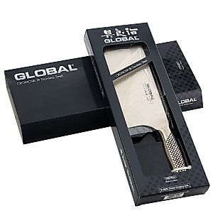Global Classic Cutlery Stainless Steel Chop & Slice Chinese Knife/Cleaver