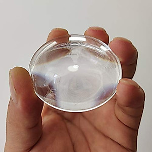 5-Pack Fresnel Lens Φ30mm(1.18") Focal Length 15/20/50mm Acrylic Fresnel Lenses for Solar Project,Equipment,Visual Education (Focal Length 50mm)