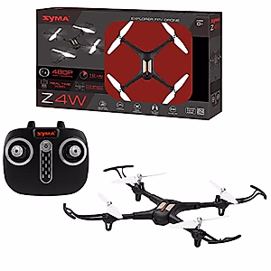SYMA EXPLORER FPV Drone Z4W, Compact Foldable Design, One Key Take Off and Landing, Ages 8+