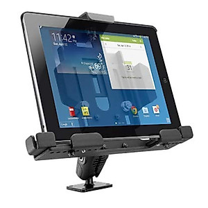 iBolt TabDock LockPro 25mm (1 inch) Bizmount- Heavy Duty Industrial Metal Locking Drill Base Mount for All 7" - 10" Tablets- for Commercial Use Trucks/Vehicles : Great for Telematics and Fleets