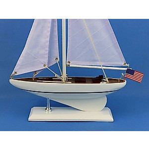 Hampton Nautical Intrepid Sailboat, 16"