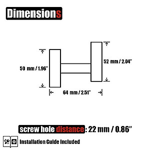 JQK Towel Hook TP Holder Towel Ring 3 Pack, TH100&TPH100&TR130-BG