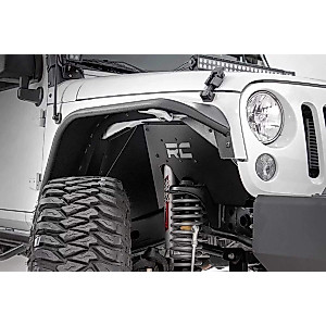 Rough Country Front & Rear Inner Fenders for 2007-2018 Jeep Wrangler JK - 10511