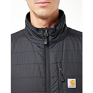 Carhartt Men's Gilliam Vest, Black, X-Large