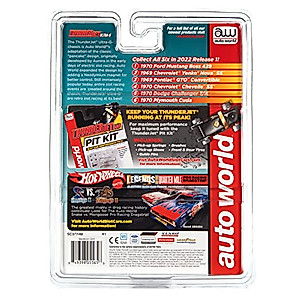 Auto World Thunderjet OK Used Cars 1970 Dodge Challenger T/A (Burnt Orange) HO Scale Slot Car