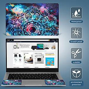 icolor Laptop Skin Sticker Decal 12 13 13.3 14 15 15.4 15.6 inch Personalized Universal Notebook Vinyl Skin Stickers Cover Art Decal Computer Protector