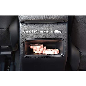 Venxic Cedar Rings for Hangers Red Cedarwood Blocks Clothes Storage Freshener Drawers Accessories [40 Pack]