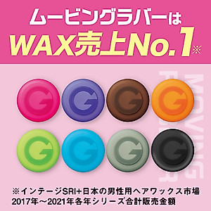 GATSBY MOVING RUBBER AIR RISE Hair Wax, 80g/2.8oz