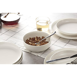 Oneida Etta Piece Everyday Flatware Set, 20 Count, Metallic