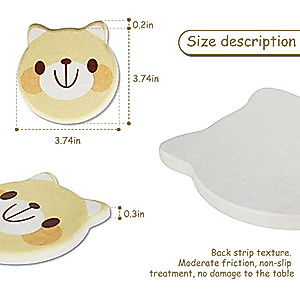 Coasters Set for Drinks Drink Coasters Diatom Ooze Cups Coaster Cute Home Table Coaster 4pcs