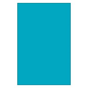 Pacon® PAC72750 Plastic Art Sheet, 11" X 17", Azure Blue, Pack of 8