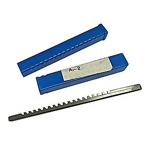 WSF-TOOLS, 2mm A Push-Type Keyway Broach Metric Sized High Speed Steel for CNC Cutting Machine Tool