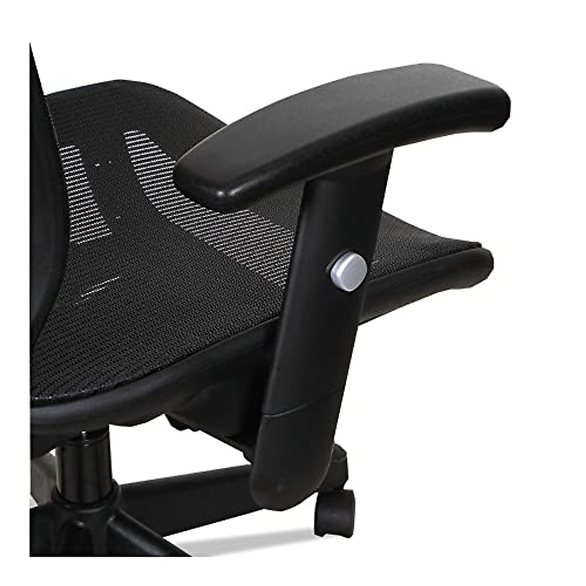 Alera Epoch Series All Mesh Multifunction Mid-Back Chair, Black