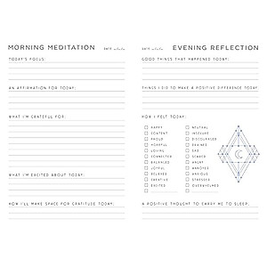 Gratitude: A Day and Night Reflection Journal (90 Days) (Inner World)