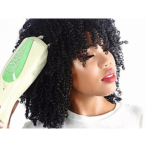 Q-Redew Original Handheld Steamer for All Hair Types - Hydrates, Reshapes, Detangles, Restyles, Stretches, Deep Conditions, Adds Volume - 120V 650W