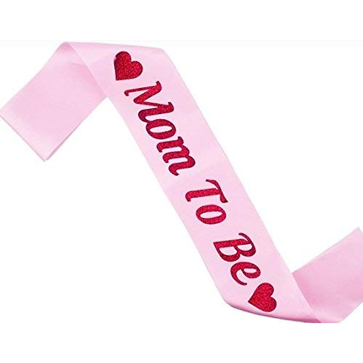 Shimmer Anna Shine Baby Shower Sash (Pink)