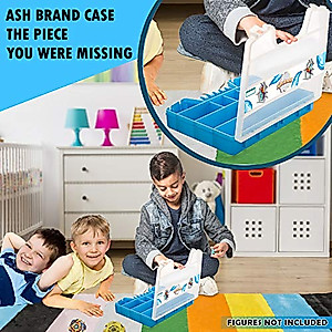 ASH BRAND Super Durable Carrying Case - Battle Spinners Toys Organizer | Blade Storage Box (Hurricane)