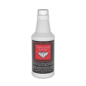 Diamond Magic - Water Spot & Multi-Purpose Cleaner (20 Ounces) Clean with The Power of Genuine Diamonds! Professional Cleaner/Hard Water Stain Remover. Made in The USA!