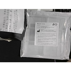 6 PCS Mini Clear Plastic Storage Containers Box Case with Lids Clear Rectangle Box Small Clear Container for Small Items and Other Craft Projects, 3.3 X 2.4 X 1 Inch