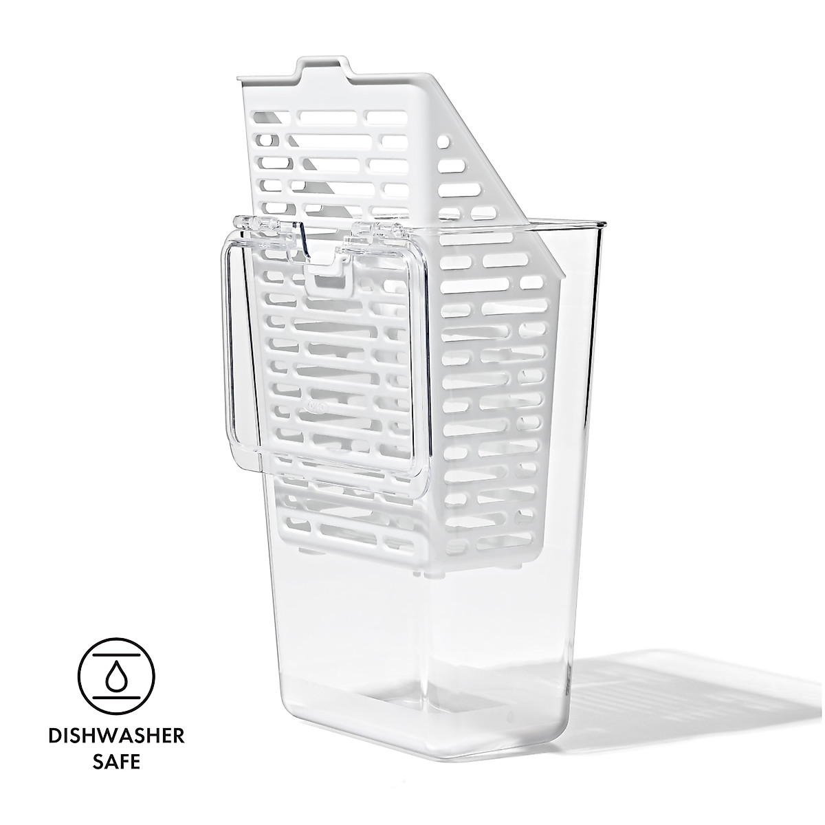 OXO Good Grips Produce Saver – Herb Keeper, 4.5 x 6.0 x 11.3 in, White