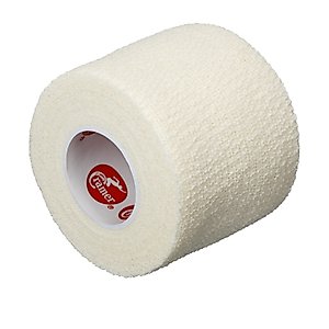 Cramer Eco-Flex Self-Stick Stretch Tape, Cohesive Tape, Flexible Elastic Sports Tape, Athletic Training Room Supplies, Easy Tear & Self-Adherent Bandage Wrap, Single 5 Yard Roll, White