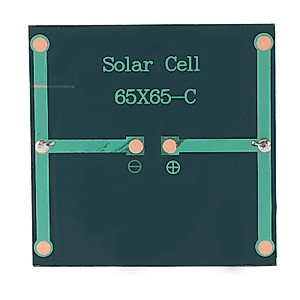 Solar Panel, Polysilicon Solar Charging Board 0.6W 3V for Small Household Lighting System