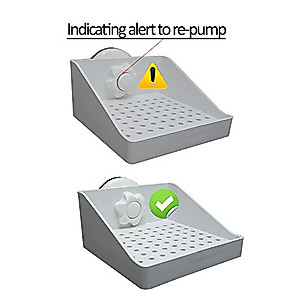 PUMP&FIX Multi-Purpose Suction Cup Hooks Shelf Tray Extender for Bathroom Shower Drinks Holder, Kitchen, Office Holder Shelves Organizer and Glass Window Sill Indoor Storage for Plant